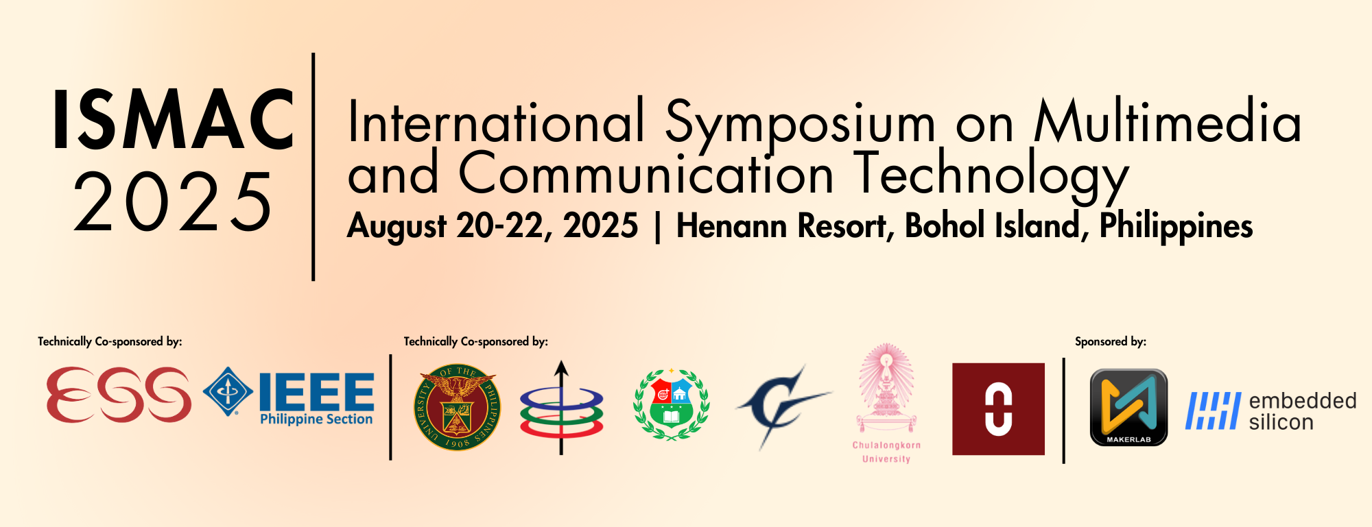 International Symposium on Multimedia and Communication Technology 2025 – August 20-22, 2025 ...